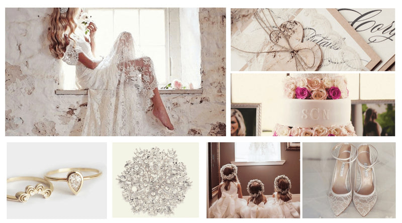 Lace Wedding Theme Inspiration - Totally Dazzled
