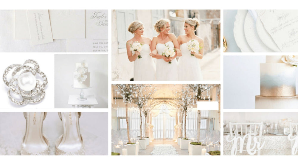 White Wedding Theme Inspiration - Totally Dazzled