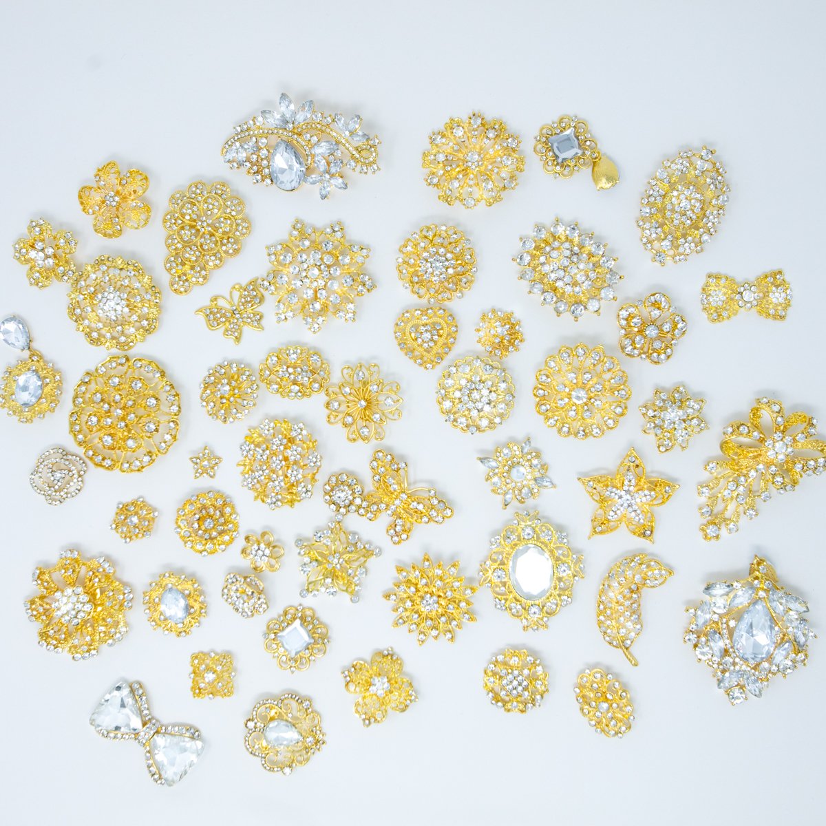 Rhinestone Embellishments | Brooch Bouquets & DIY Projects - Totally ...